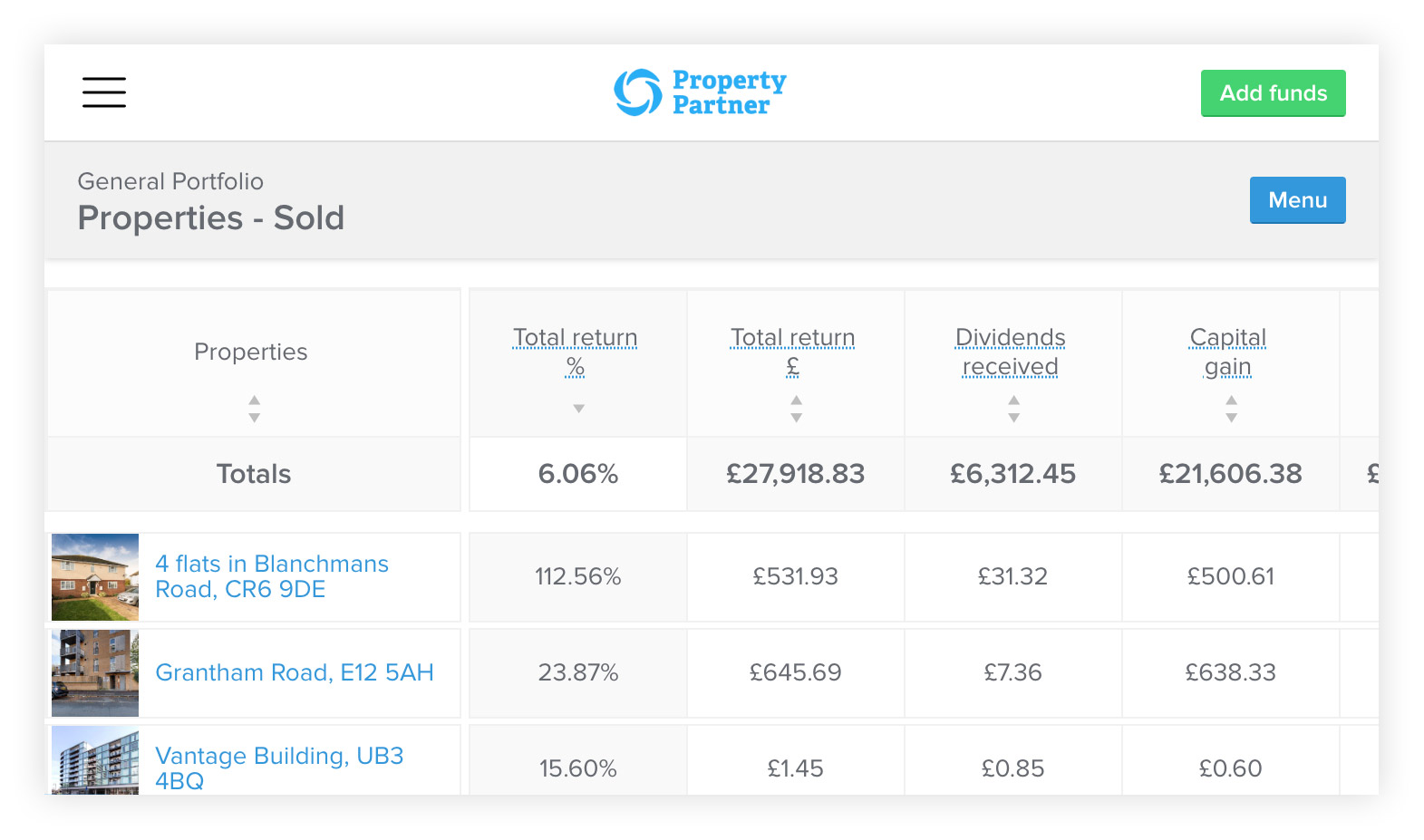 Improved portfolio tracking | London House Exchange | Latest News